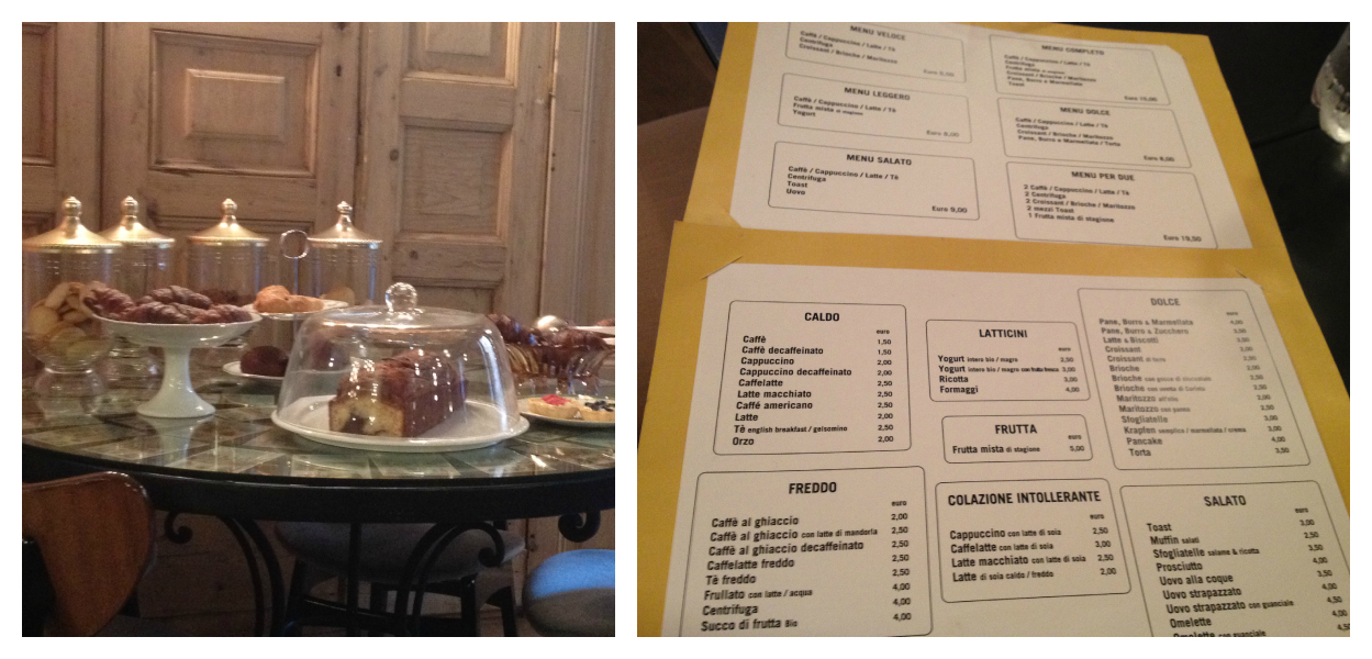 Places_to_Eat_Rome_Italy_Coromandel_menu_cake - BrowsingRome